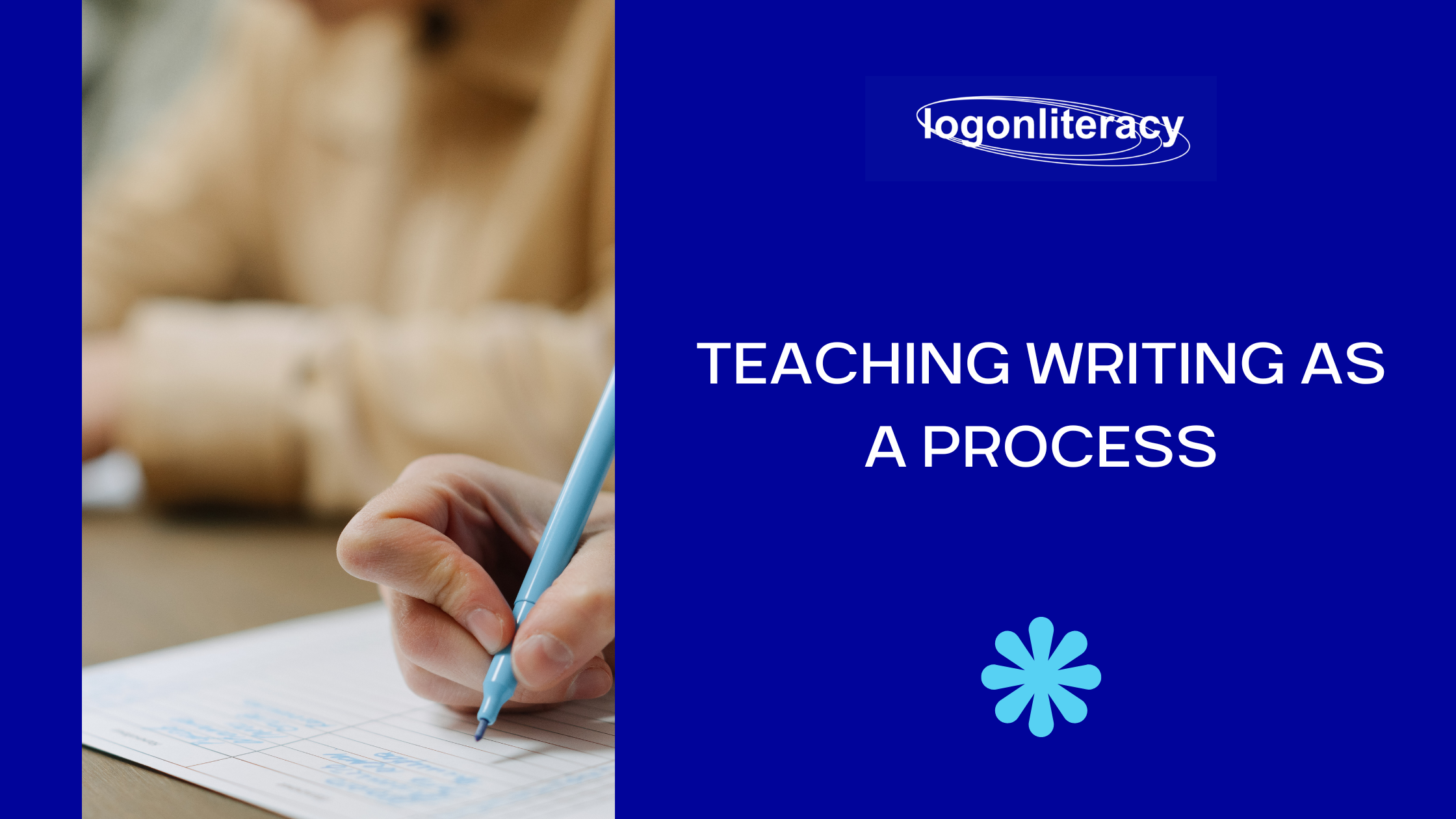 Teaching writing as a process - logonliteracy