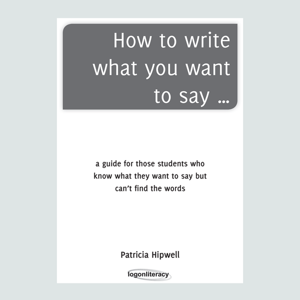 How to write what you want to say... - US Edition - logonliteracy
