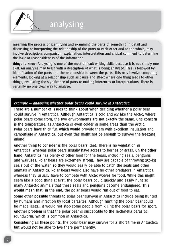 How to write what you want to say... in the secondary years - logonliteracy